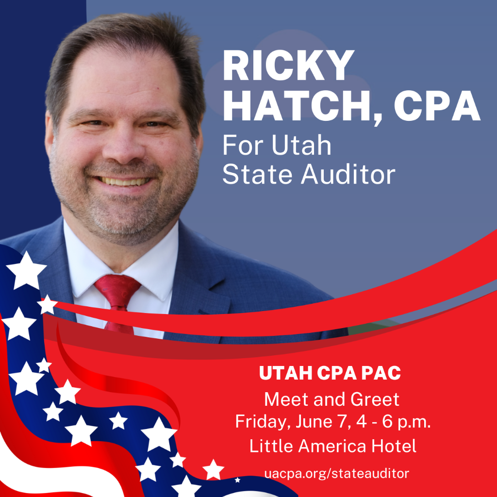 Utah State Auditor Race - Utah Association of CPAs